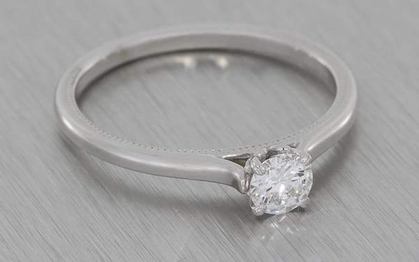 Delicate engagement ring - Durham Rose
